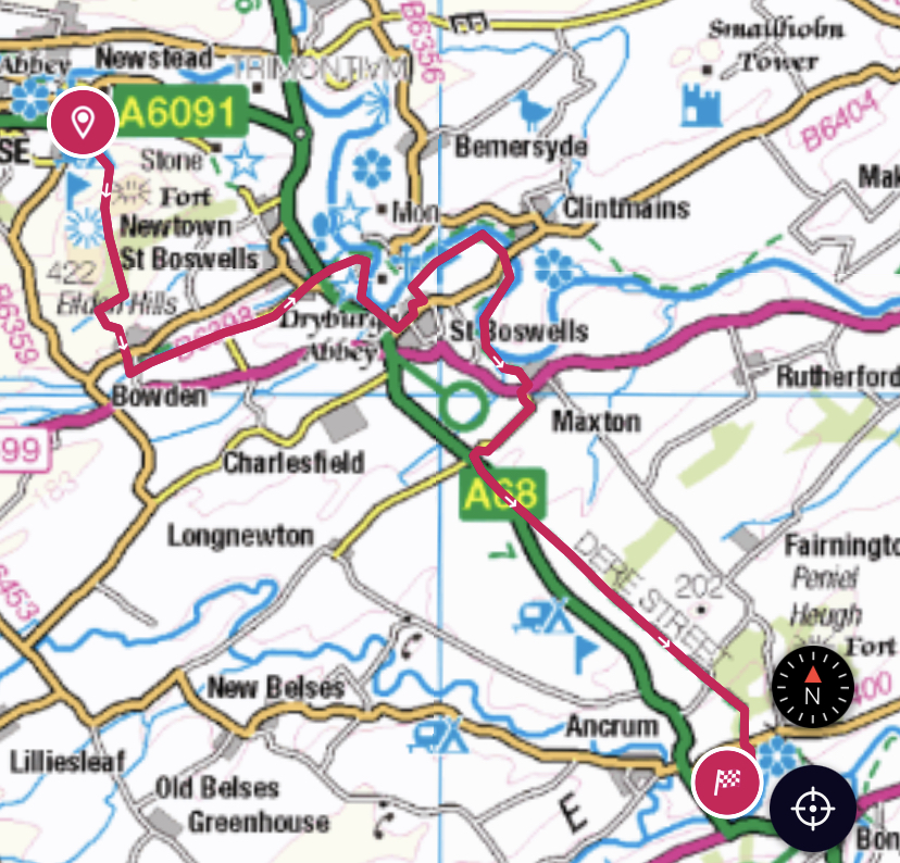 St Cuthbert’s Walk – Melrose to Harestanes – Day Two. – apathtosomewhere